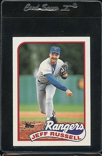 1989 TOPPS TIFFANY #565 JEFF RUSSELL TEXAS RANGERS | eBay