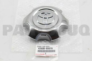4260B60070 Genuine Toyota ORNAMENT SUB-ASSY, WHEEL HUB(FOR FRONT) 4260B ...