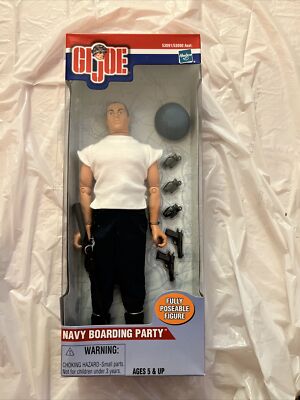 GI JOE NAVY BOARDING PARTY Hasbro 2001 NEW | eBay