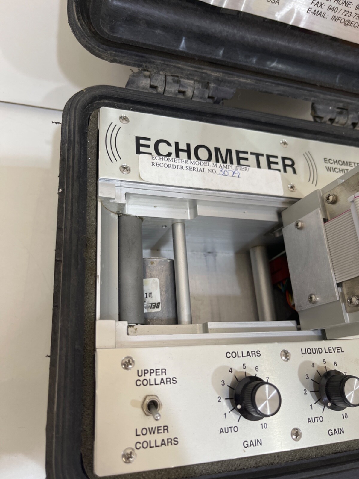 Echometer Model M Strip Recorder. Acoustic Liquid Level Instrument. | eBay