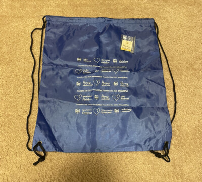 UPS United Parcel Service Peak Season Drawstring Book Bag Back Pack NEW ...