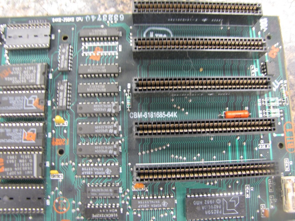 Vintage IBM 6323740 5150 PC Motherboard CBM-6181685-64K 64KB-256KB CPU ...