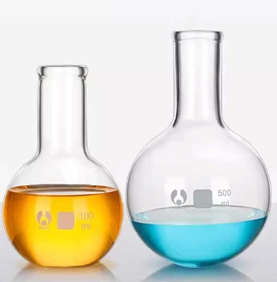 Transparent Glass Flask 50ml-5000ml Lab Distillation Bottle High Temp ...