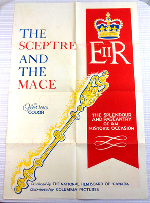 THE SCEPTRE AND THE MACE - Movie Poster One Sheet Original 1958 VG! | eBay