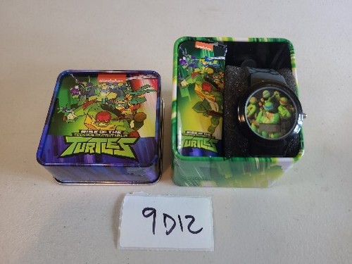 rare TMNT Teenage Mutant Ninja Turtles Nickelodeon Watch Wrist New 9d12 ...