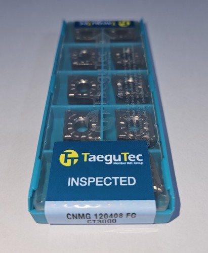 TAEGUTEC CNMG 120408 FG CT3000 Cermet Insert 10pcs | eBay