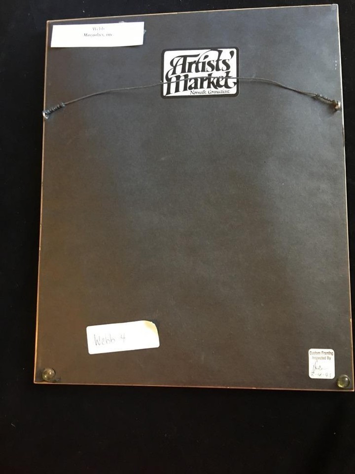 Albert Webb WPA Art 1930's LE Print Joseph Margulies Framed NYC ...