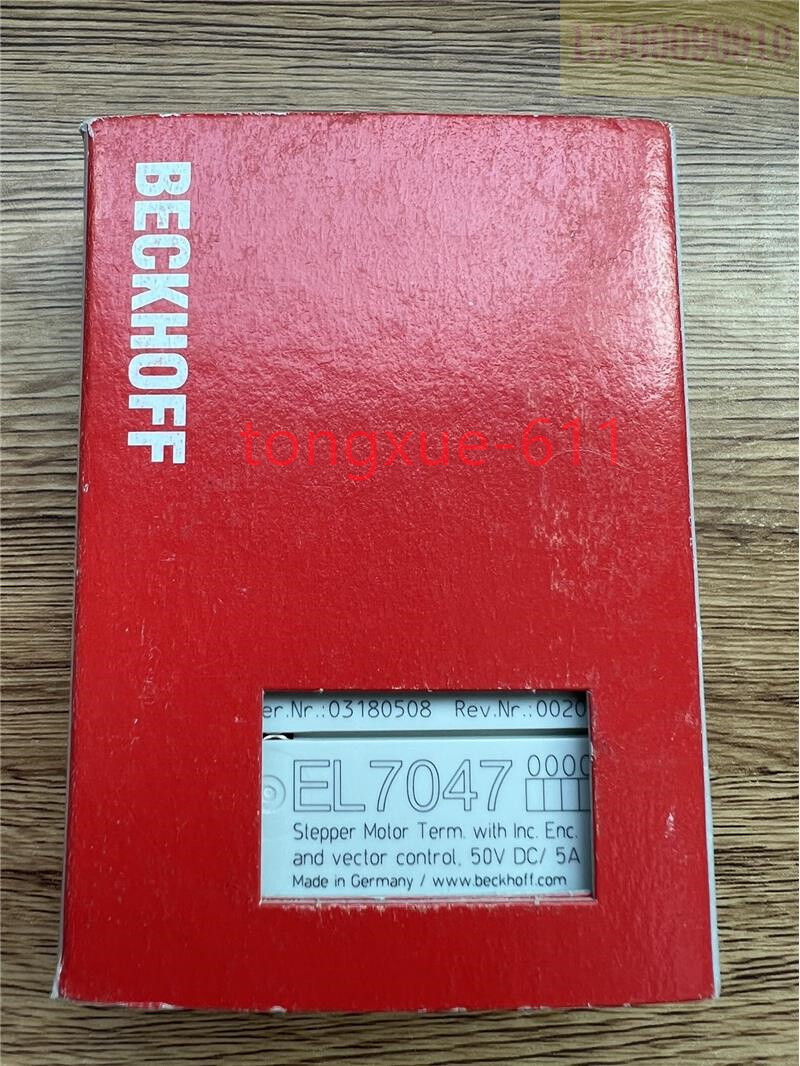 Brand new BECKHOFF EL7047 Via FedEx or DHL 774542233867| eBay