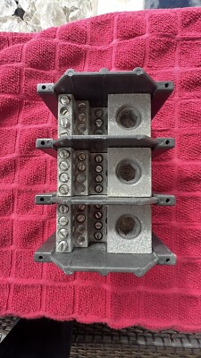 Terminal Blocks - 3-Poles Power Distribution Block