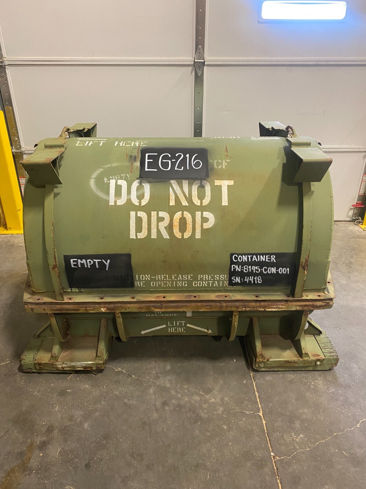 PN: 8145CON001, T63 / C20 Engine Can, SN: 4418, Used, Bond Electronics ...