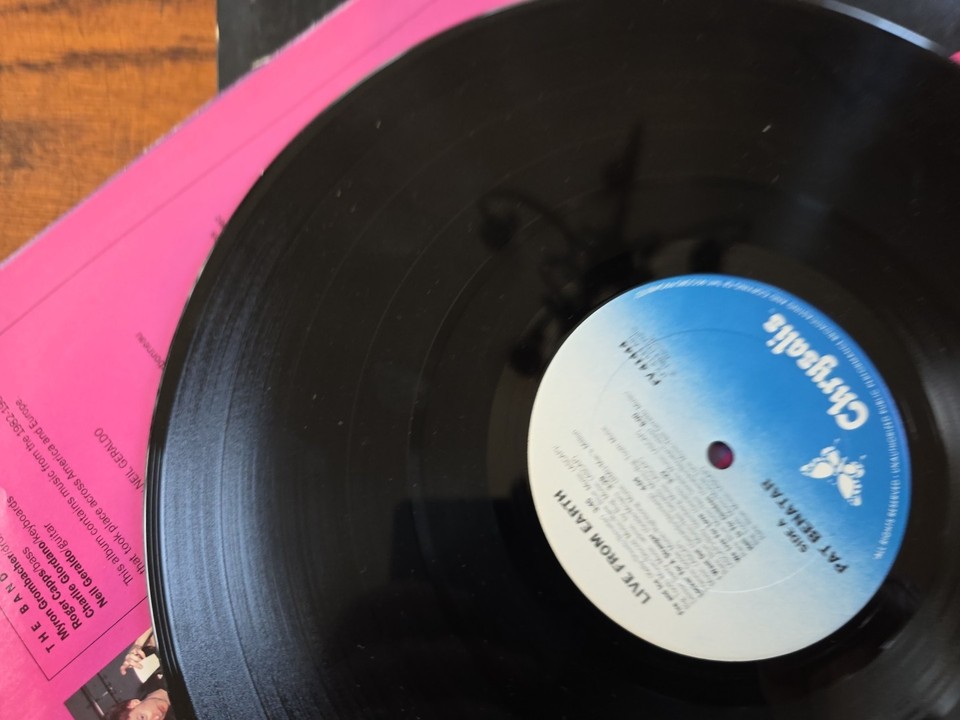 Live From Earth [LP] by Pat Benatar (Vinyl, Chrysalis Records USA) 1983 ...