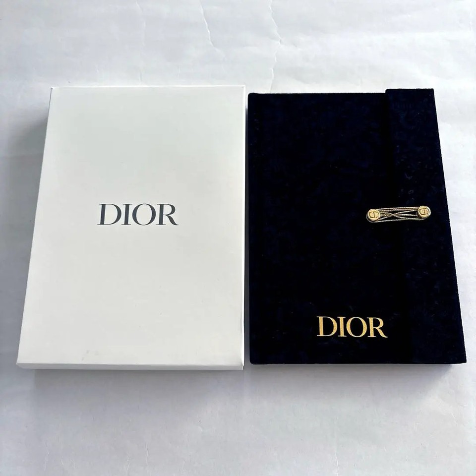 Christian Dior note notebook pocket book Holiday Navy Velvet cover ...