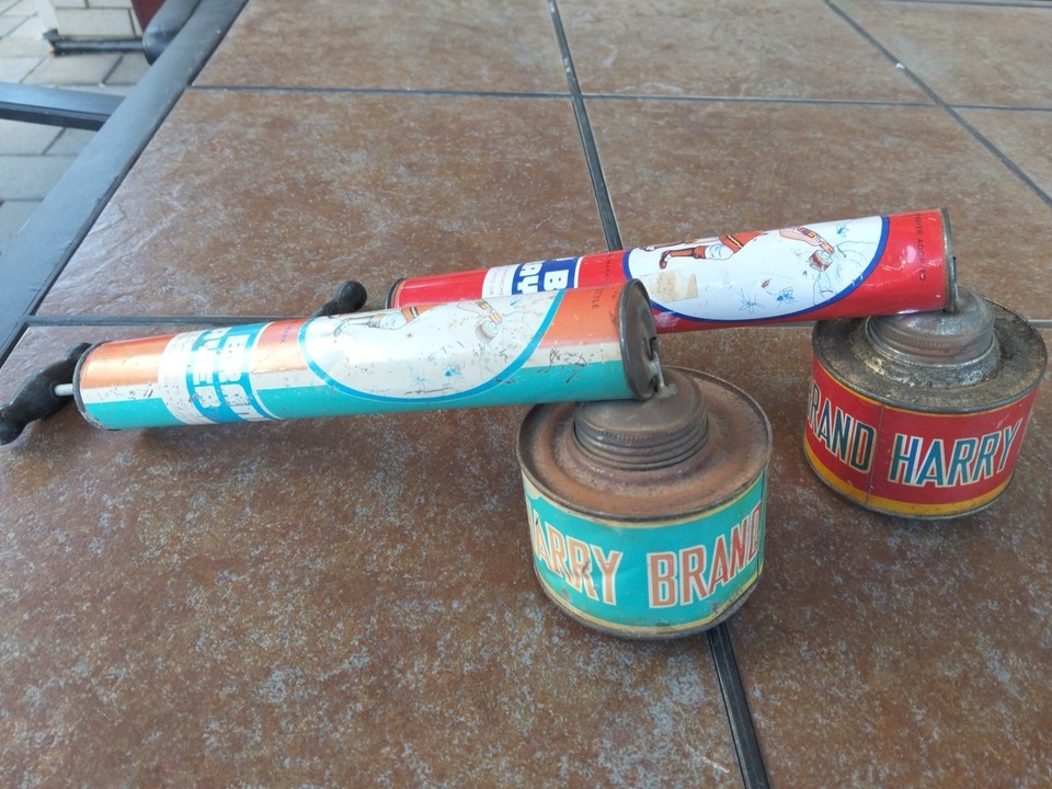 Vintage Harry Brand Fly Sprayers | eBay Australia