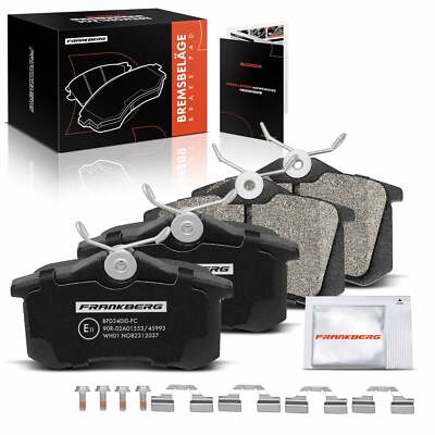 Brake Pads Set Rear for Peugeot 207 Sw 207 Cc 208 2008 308 308 CC MK1 ...