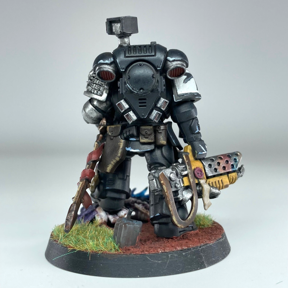 Infernus Sergeant - Deathwatch Space Marines - Painted Warhammer 40K GW ...