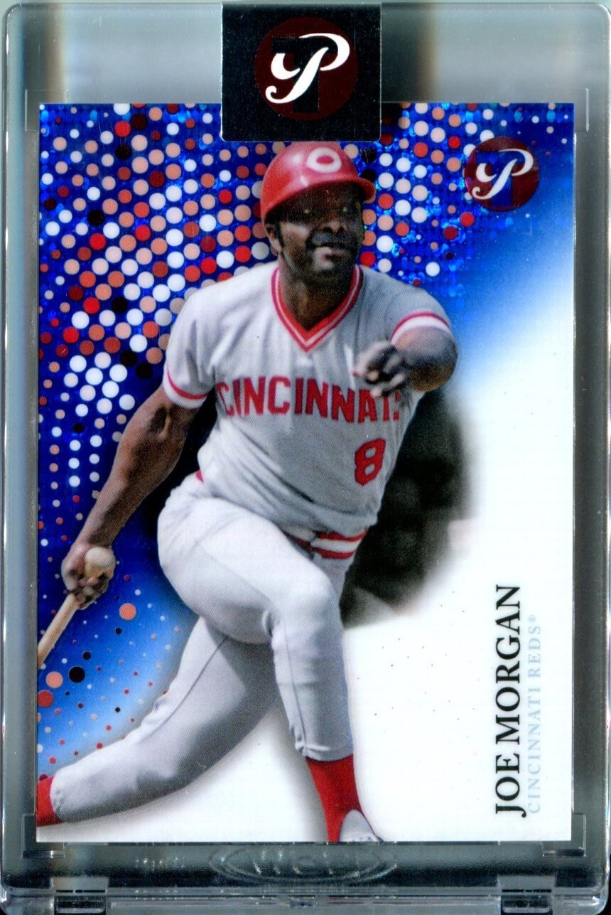 JOE MORGAN 2022 Topps Pristine BLUE REFRACTOR Cincinnati Reds /75 | eBay