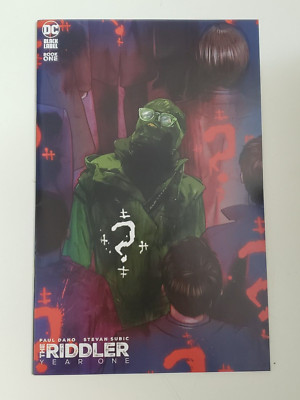 Riddler Year One #1 Tula Lotay 1:50 Incentive Variant Cover Paul Dano ...