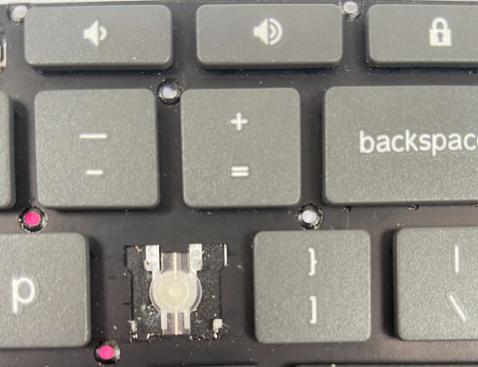 Lenovo Chromebook15 C340 81T9(20u64573) US Keyboard One Key Cap + Hinge ...