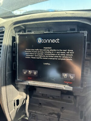 2014 -2017 DODGE DURANGO 8.4" VP4 RADIO NAVIGATION UCONNECT SCREEN OEM ...
