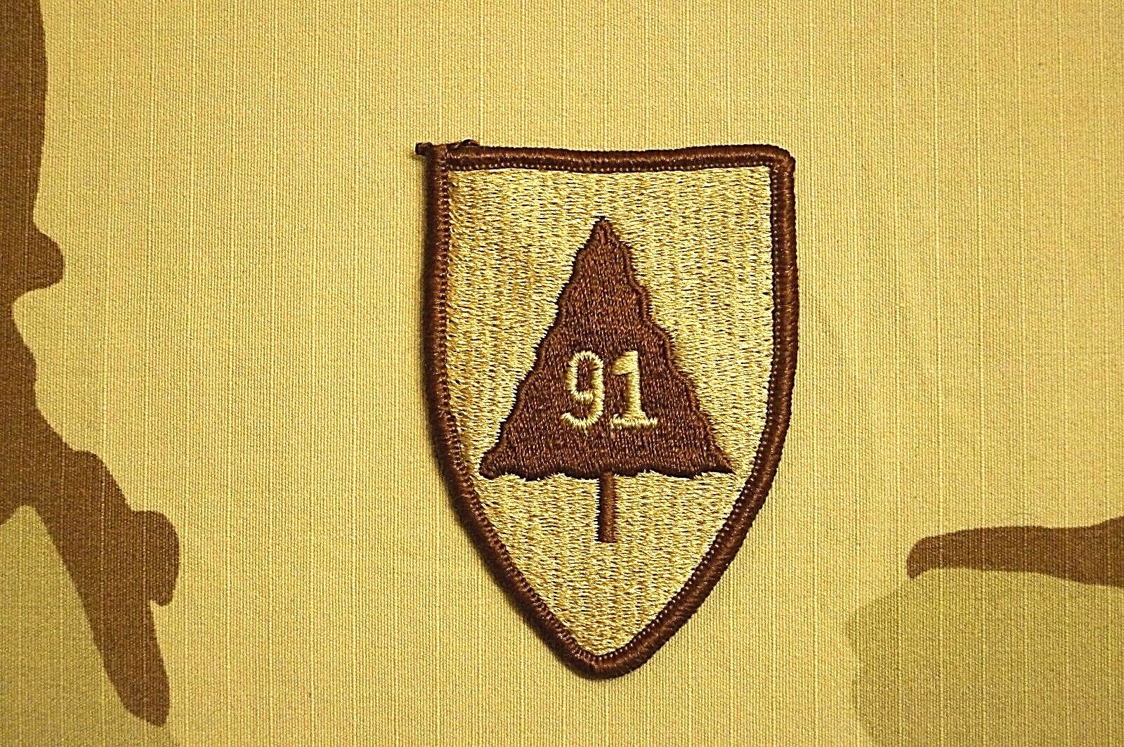 Military Patch US Army Desert DCU 91st Infantry Division Sew-on ...