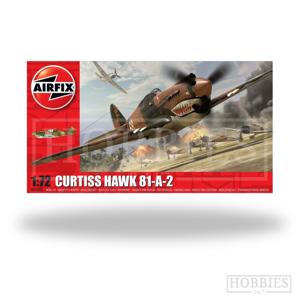 Airfix 1:72 Model Kits WW2 Aircraft Spitfire Hurricane Messerschmitt ...