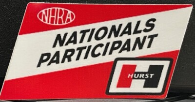 VRHTF "NHRA "NHRA US NATIONALS HURST PARTICIPANT 3"X 4" STICKER | eBay