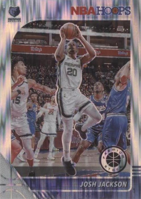 2019-20 Panini NBA Hoops Premium Stock - Josh Jackson #151 Flash Prizm ...