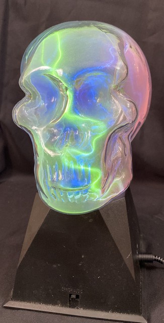 Creative Motion Plasma Skull Light Free2dayship Taxfree for sale online ...