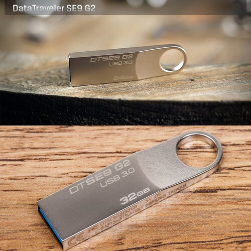 Kingston Silver DTSE9 G2 1TB USB 3.0 Flash Drive Memory Storage Pen ...