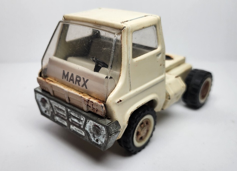 Vintage Marx Mighty Marx Van Lines Pressed Stell Semi-Truck and Trailer ...