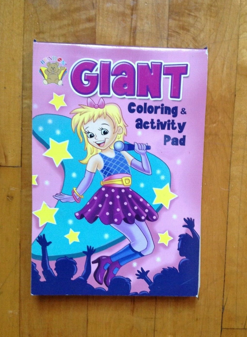 Giant Coloring Activity Pad Books Kids Children Girls Coloring Book | eBay