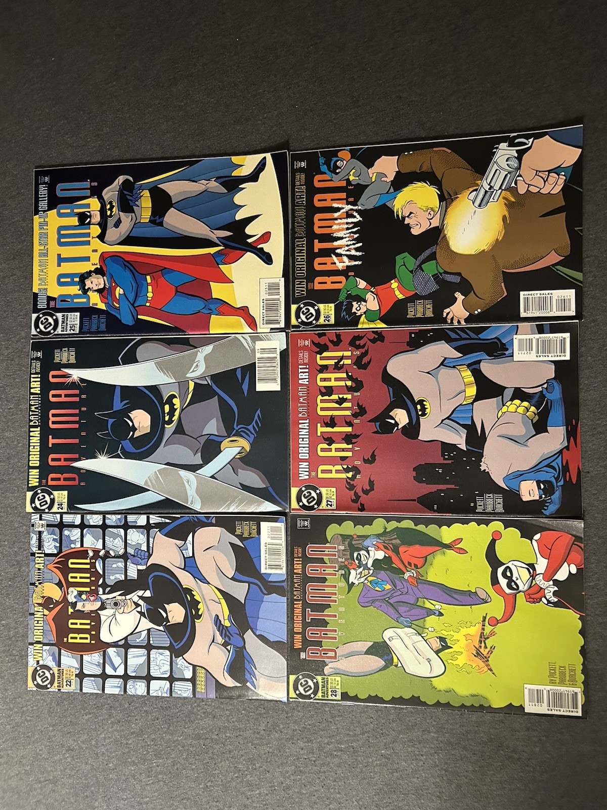 Lot Of 21 Vintage DC Batman Adventures Comic Books | eBay