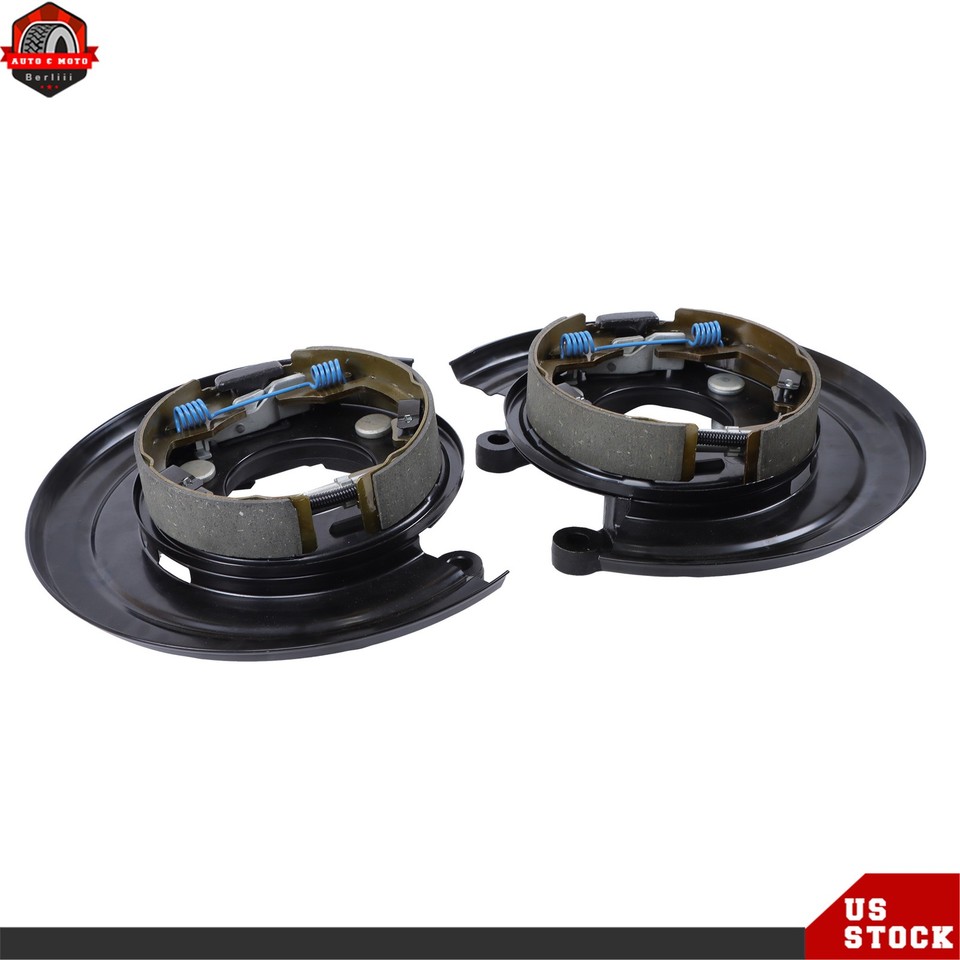 Rear Left and Right Loaded Brake Backing Plate For Ford F-Series 2005 ...