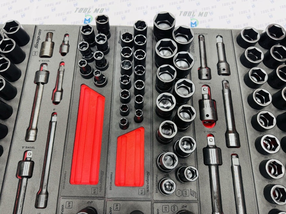 HOT Snap-on Tools USA 289-Piece Cloud 9 Ultimate Impact Drawer Assembly ...