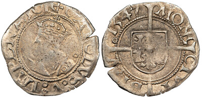 FRANCE Besançon Charles V, as Holy Roman Emperor 1530-1556 1/2 Blanc ...