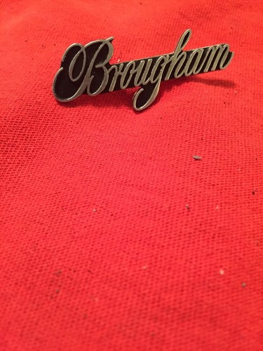 CADILLAC DEVILLE BROUGHAM DASH PANEL EMBLEM 1986 | eBay