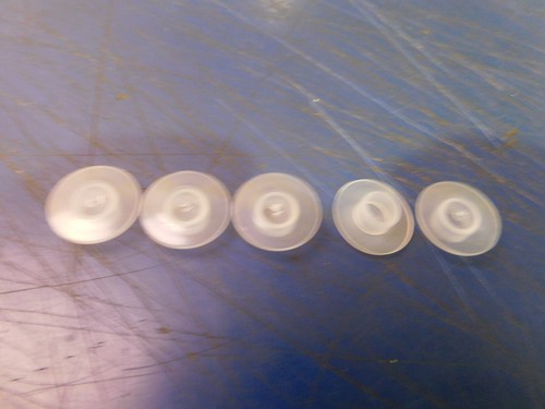 5PK CLEAR S&S E & G CARBUETOR BACKING PLATE PLUG HARLEY DAVIDSON ...