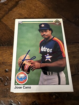 Jose Cano Signed 1990 Upper Deck #43 | eBay
