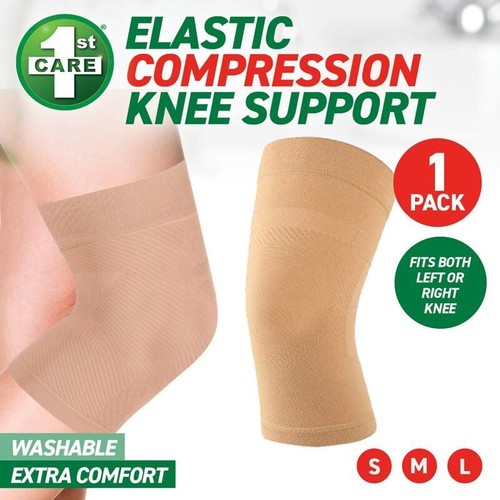 Knee Support Sport Elastic Brace Protection Comfort Compression - Size ...