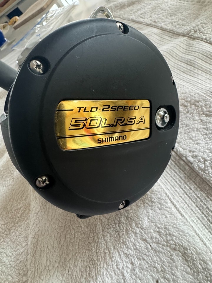 Shimano TLD 50 LRSA 2 speed Fishing reel | eBay