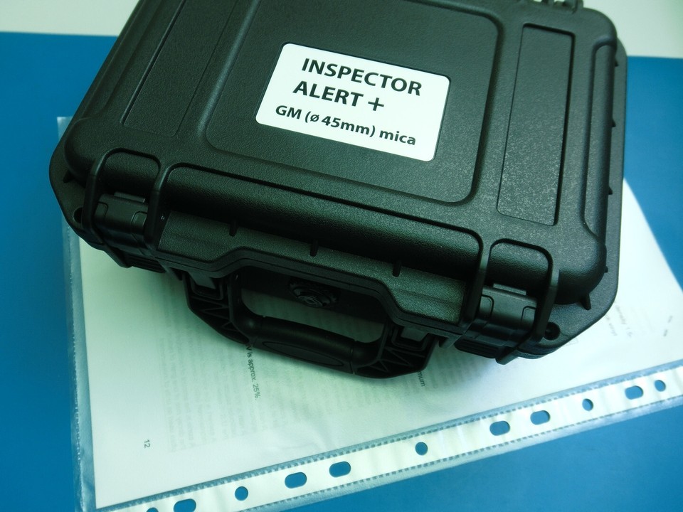 Inspector Alert Radiation meter Geiger counter dosimeter α pancake tube ...