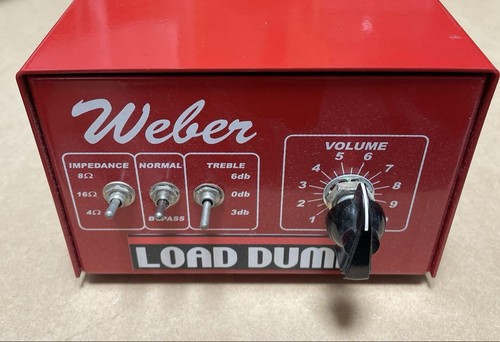 "Weber Load Dump Attenuator 50W Impedance & Bypass Switches - Used" | eBay