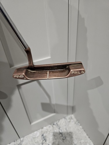 Rare Ping PAL 6 BECU BERYLLIUM COPPER PUTTER 35 INCH NEW GRIP (anser TR ...