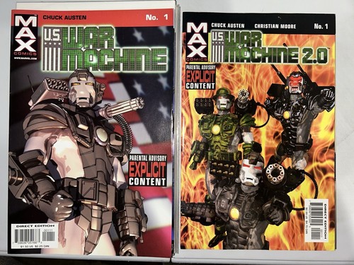 COMPLETE US War Machine #1-12 2001 Marvel Max Plus 2.0 1-3 | eBay