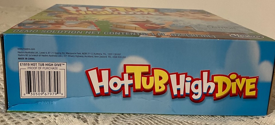 Hot Tub High Dive Game Hasbro Bubbles & Foam Ages 4+ New, Sealed | eBay