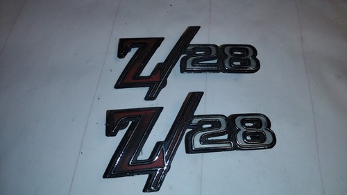 69 Camaro Z28 Fender Emblem | eBay