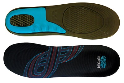 Work Boot Gel Insoles Hiking Trainer Inner Soles Foot Inserts Support ...