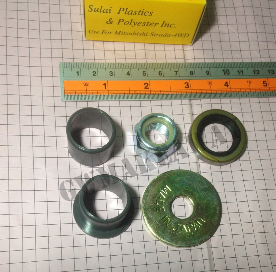 Fits Mitsubishi Strada 4WD Pickup BUSH STEERING Idler Arms kit Repair ...