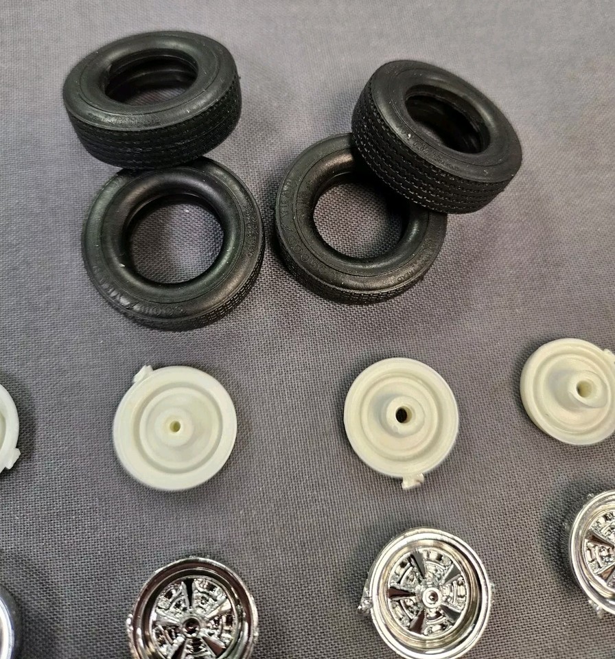 MPC 1/25 1967 PONTIAC GTO STOCK & CUSTOM WHEELS AND TIRES | eBay