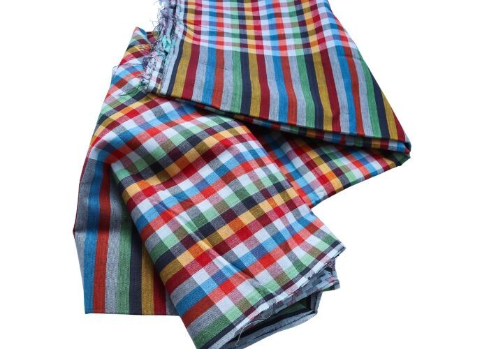 Thailand Loincloth "Pha Kao Ma" Cotton Fabric Textile Hand Craft & Hand ...